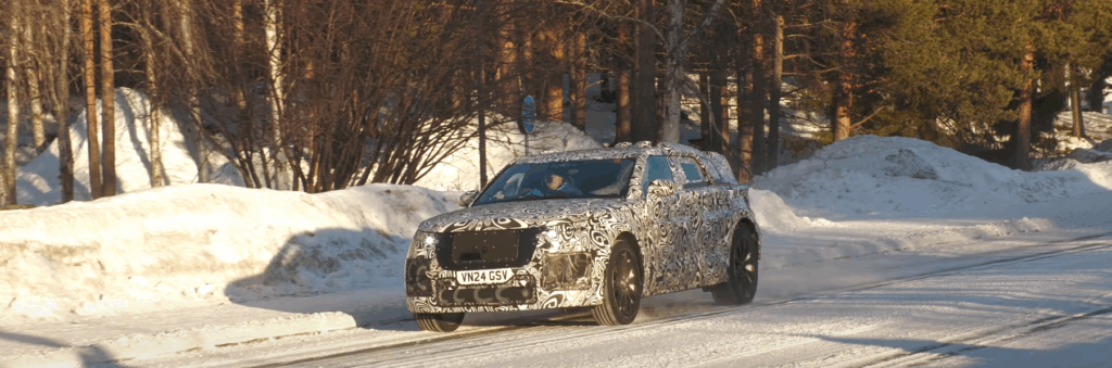 JLR, 2026 Model Elektrikli Range Rover Test Edilirken Görüntülendi
